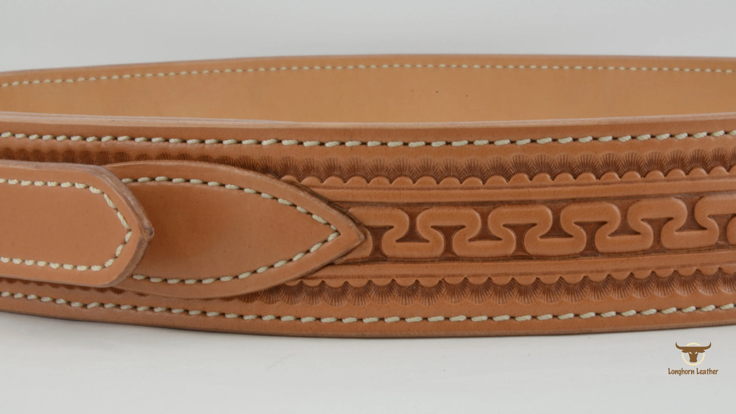 Custom Made Leather Ranger Belts